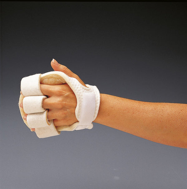 Rolyan Palm Protector Splint with finger separators - Brace Yourself Online